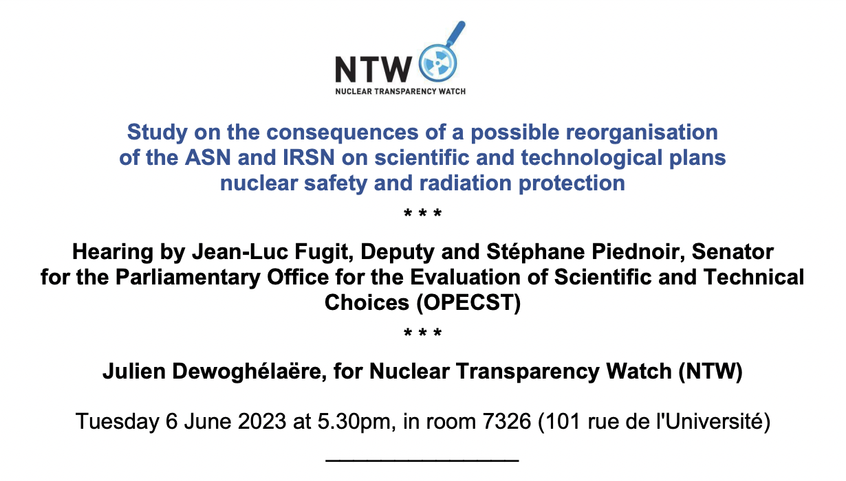 Nuclear Transparency Watch